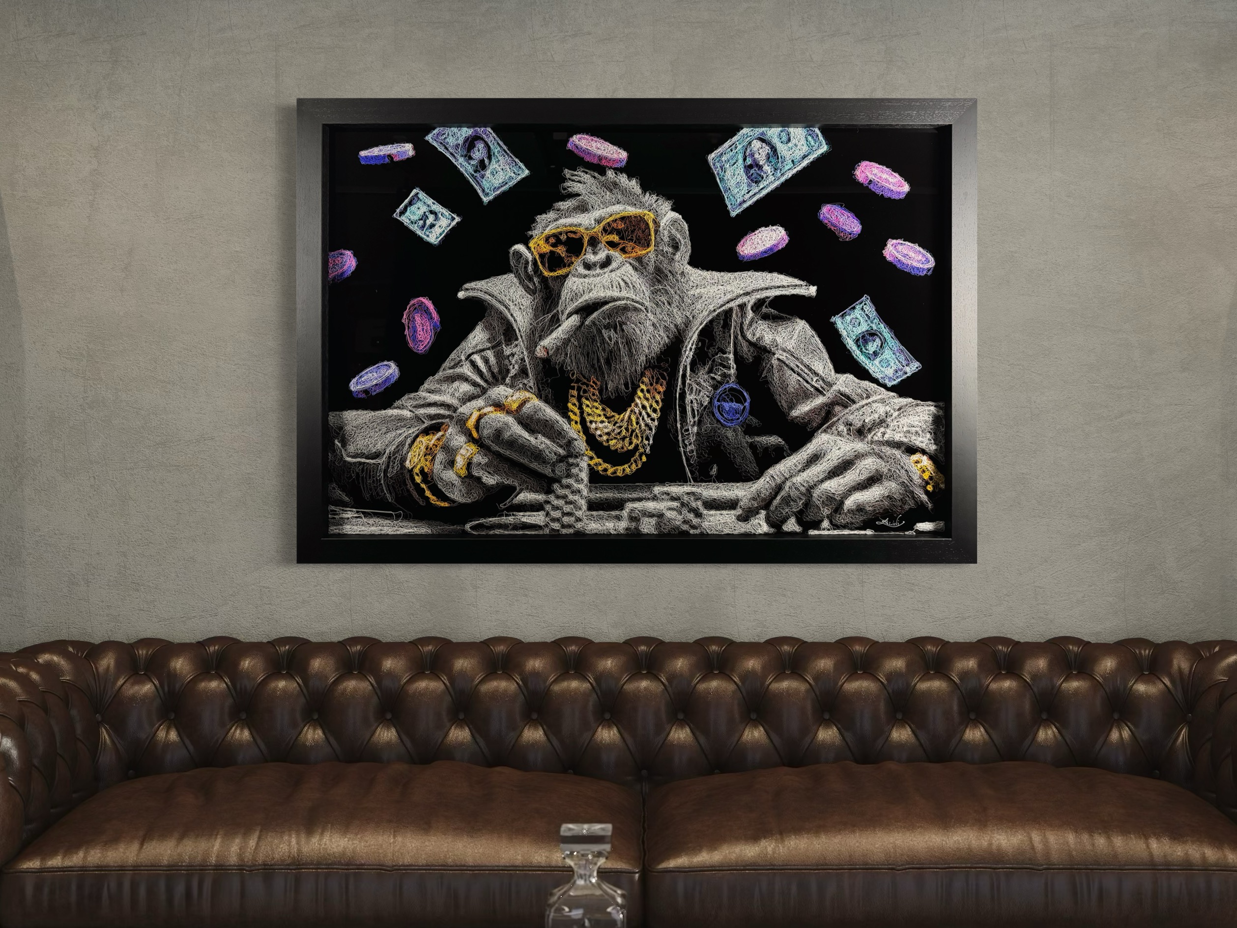 Mr Bling - Zalini Art